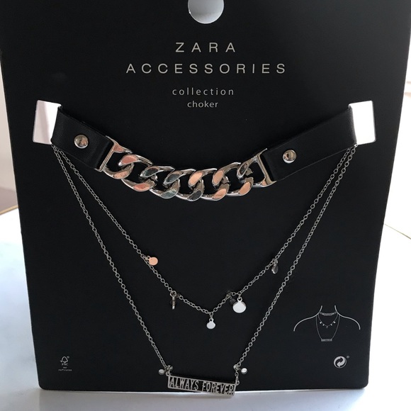 Zara | Jewelry | Zara Layered Choker | Poshmark